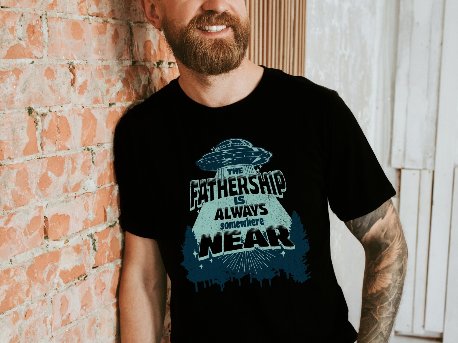 Science Fiction Tshirt Gift for New Dad Nerdy Birthday Gift for Father ...