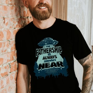 Science Fiction Tshirt Gift for New Dad Nerdy Birthday Gift for Father ...