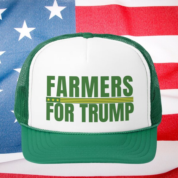 Farmers for Trump Hat - Etsy