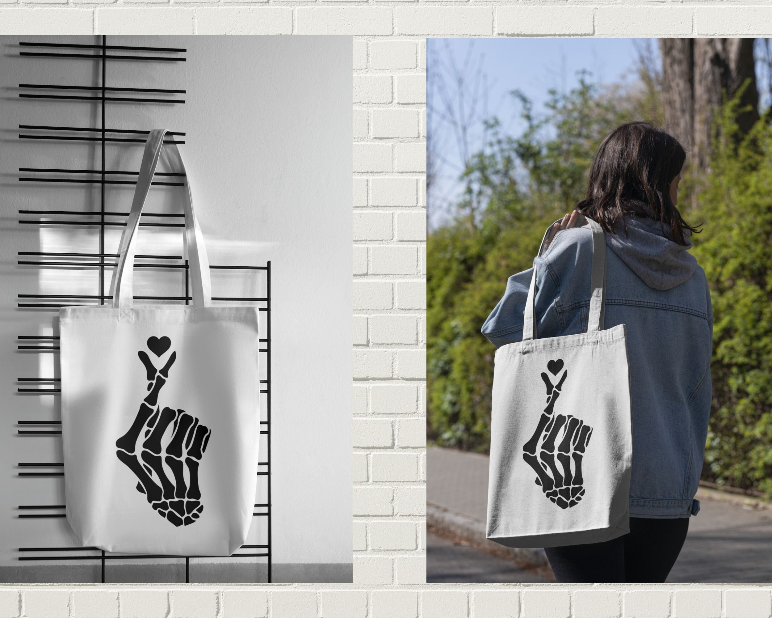 Skeleton Finger Bones Heart Hand SVG, Skeleton Finger Heart Digital ...