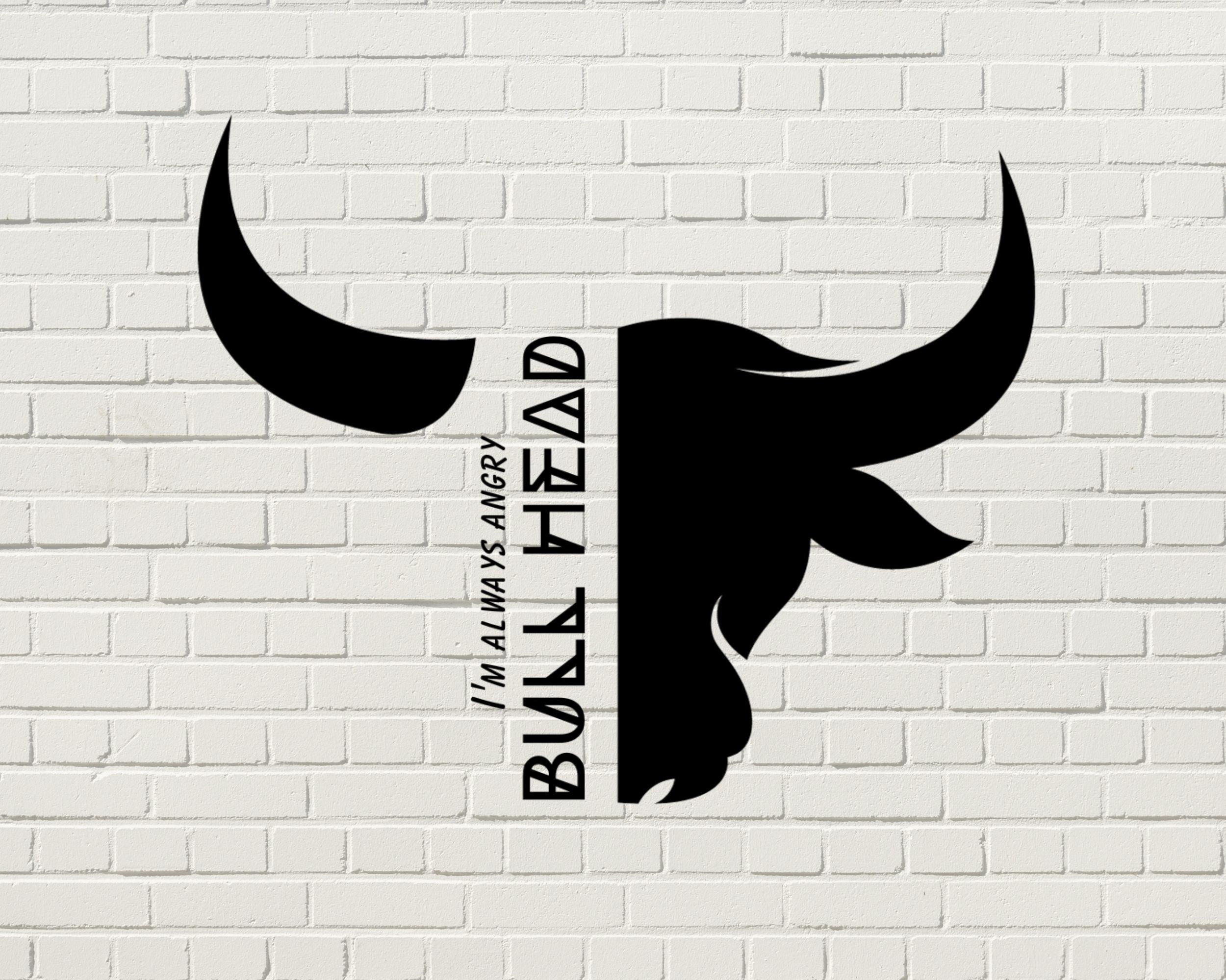 Bull Head SVG, Angry Bull Head, Digital Download, Texas Longhorn Head ...