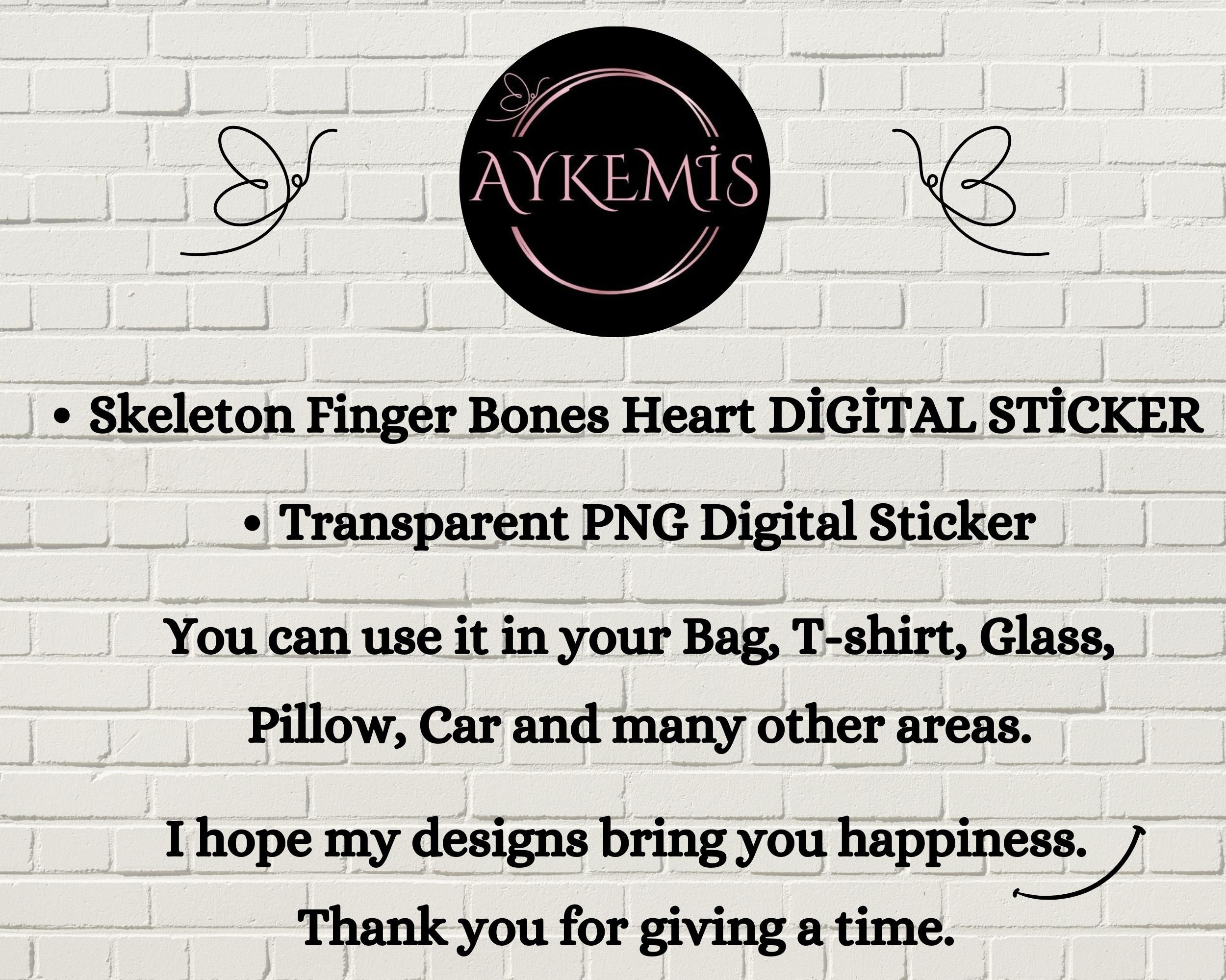 Skeleton Finger Bones Heart Hand SVG, Skeleton Finger Heart Digital ...