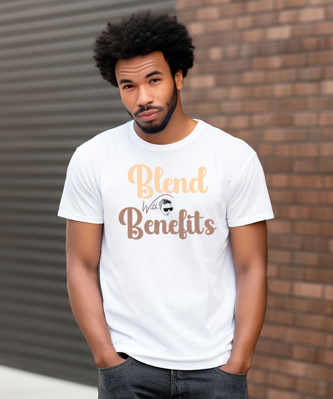 Empower Your Style: 'blend With Benefits' Tee Celebrate Mixed Race ...