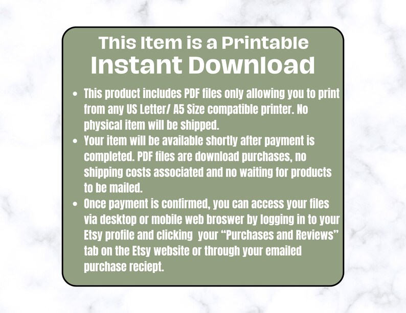 Boho Grocery List Planner: Printable Shopping List (PDF Download) - Etsy