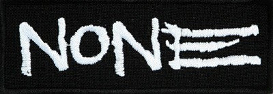 NONE BIALE LOGO 43895 1 Iron on Patch - Etsy