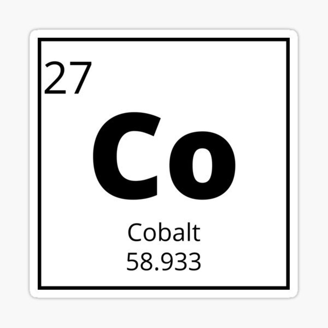 Cobalt 2 Sticker Vinyl Sticker Waterproof Stickers Indoor Stickers ...