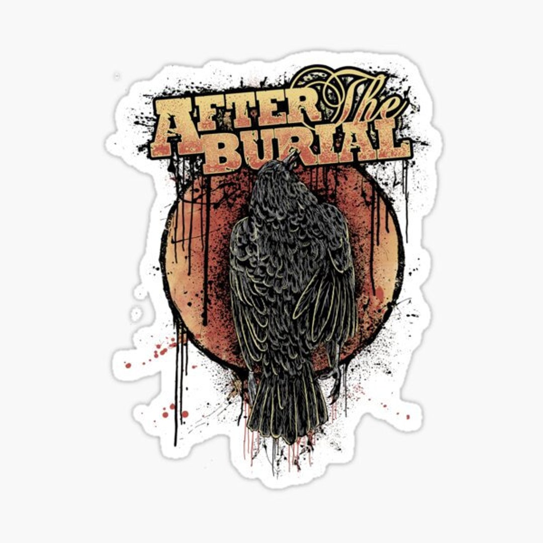 After Burial 1 Sticker Vinyl Sticker Waterproof Stickers Indoor ...