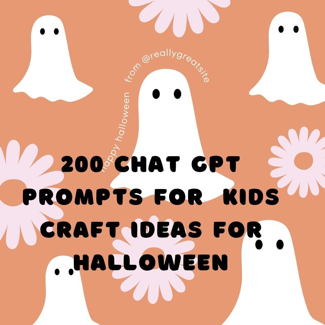 Chat Gpt Prompts for Halloween - Etsy