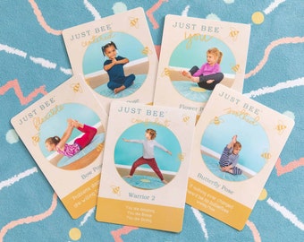 Kid's Alphabet Yoga Pose Cards Yoga, Dance, Resources, Childrens ...