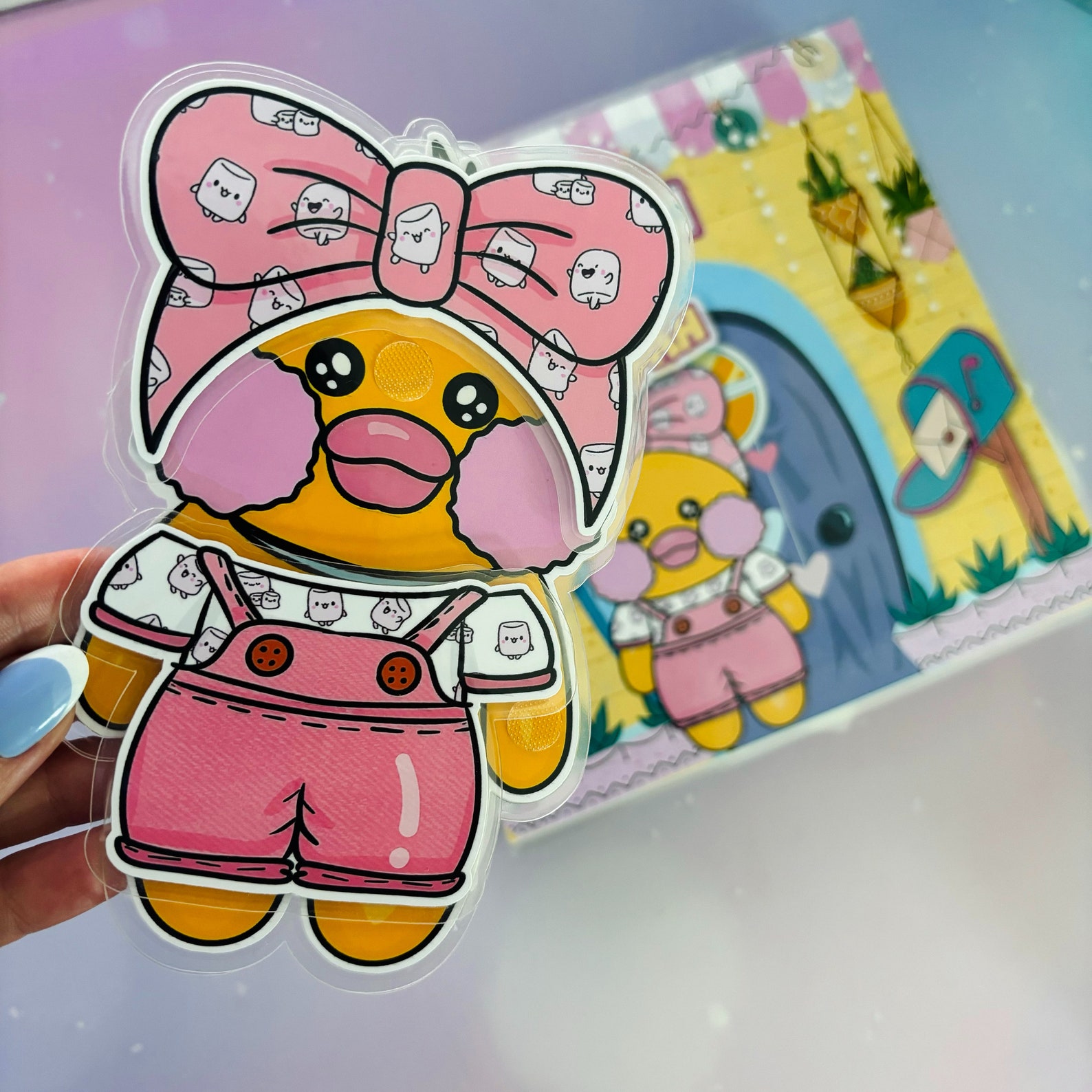 Printable Paper Doll Yellow Duck| Quiet Book | Busy Book | Digital ...