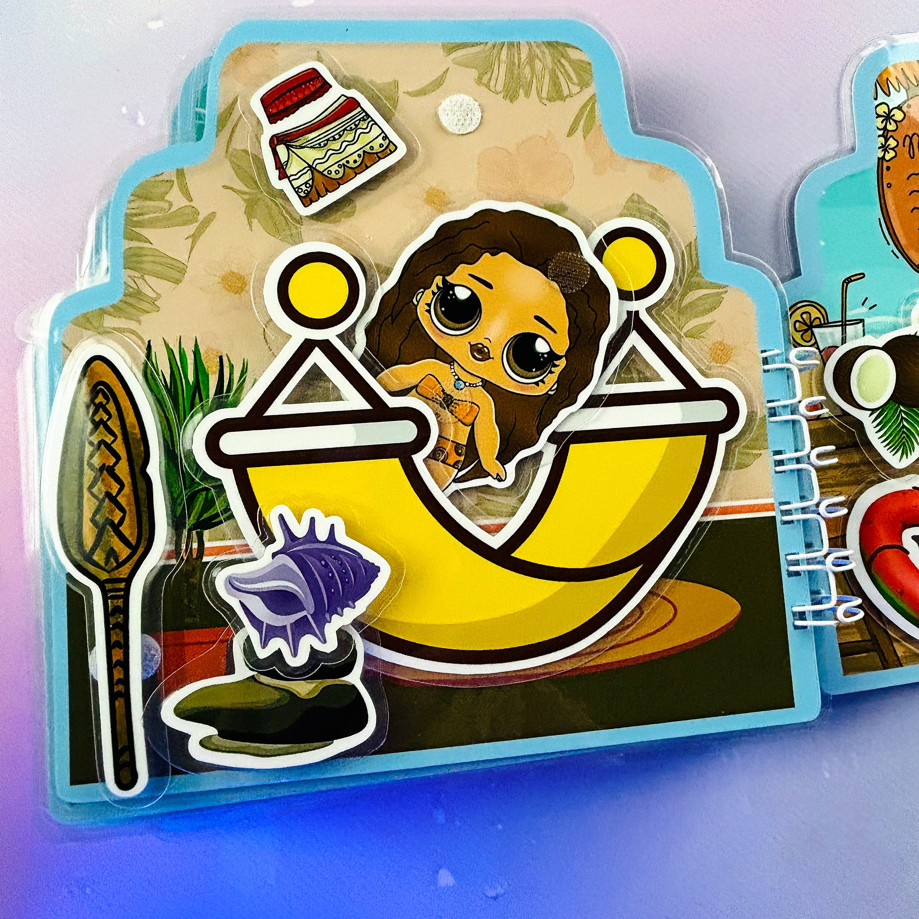 Printable DIY Project Dollhouse With 6 Paper Dolls Castle of Beauties ...