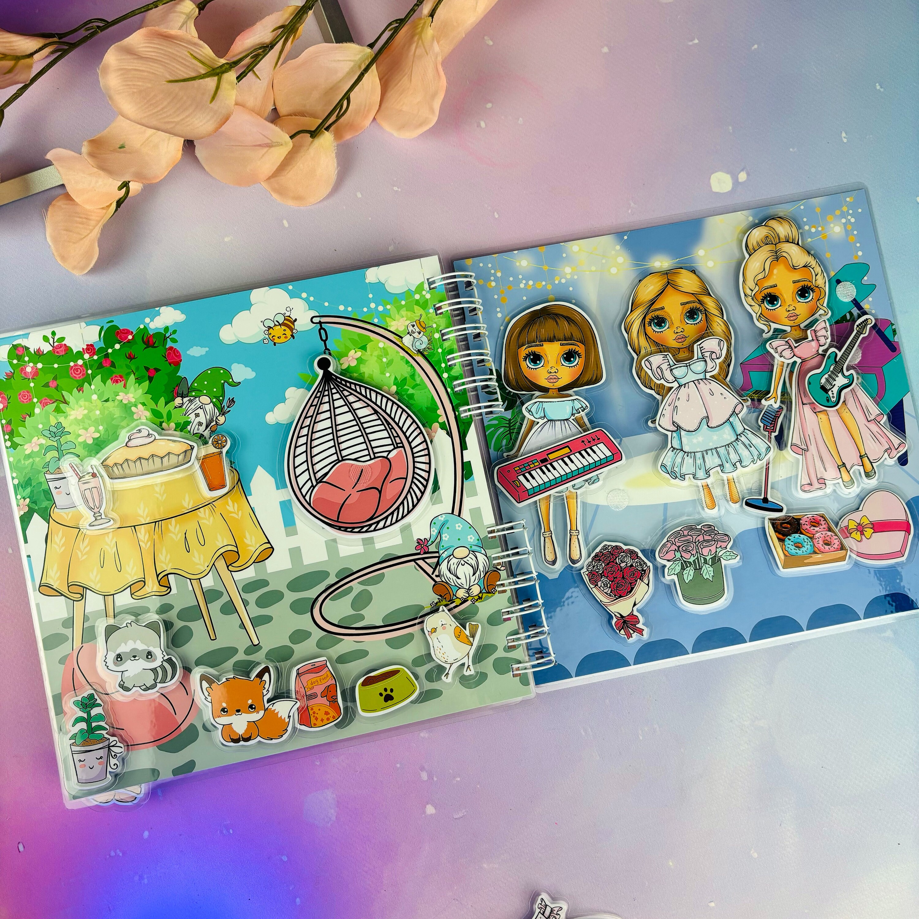Paper Dolls , Printable Dollhouse, Busy Book Activity, Digital - Etsy