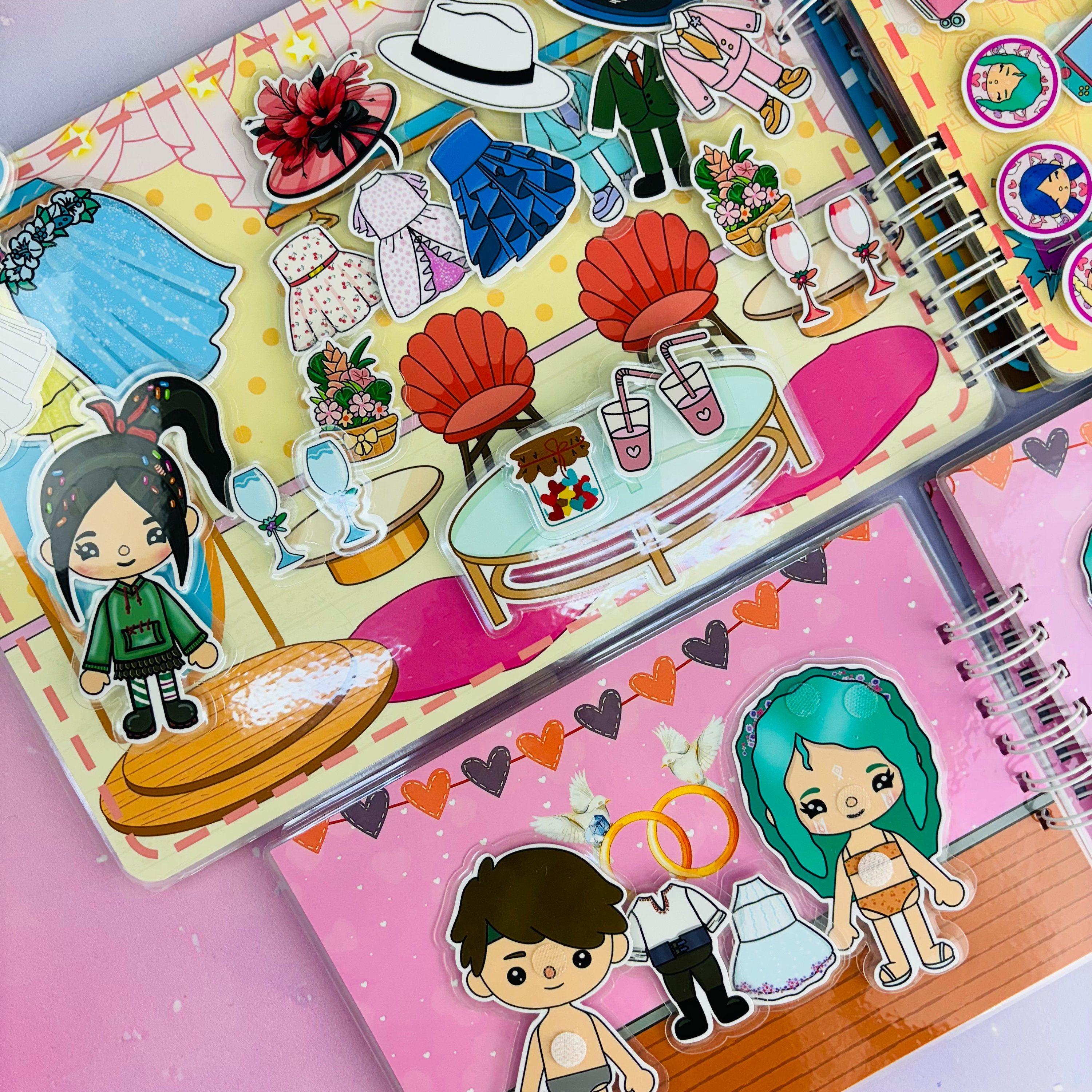 Toca Boca Paper Doll Quiet Book: Kids Busy Book (digital Download) - Etsy