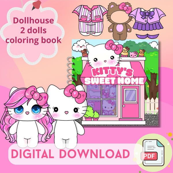 Katemade Paper Doll House - Etsy