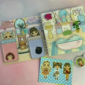 Printable Paper Doll |printable Paper Kit for Kids| Busy Book | Digital ...