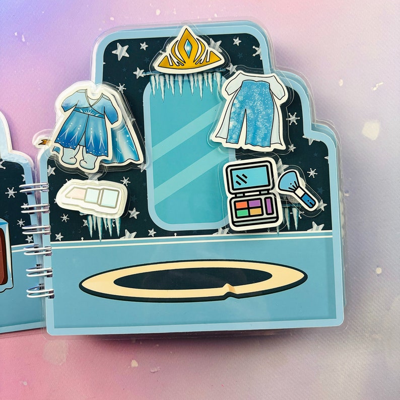 Printable DIY Project Dollhouse With 6 Paper Dolls Castle of Beauties ...