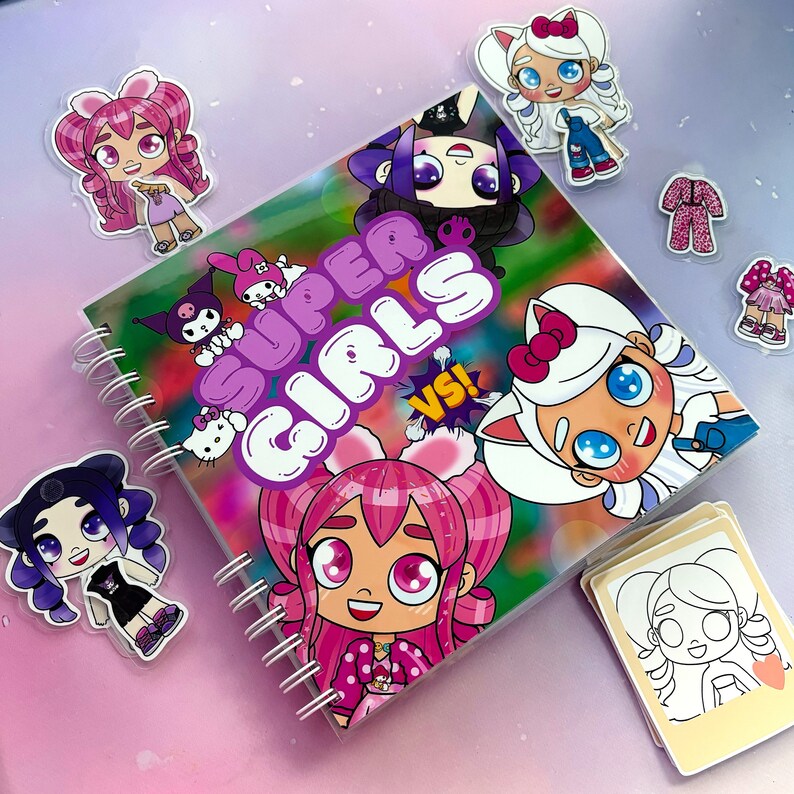 Printable Toca Boca Paper Doll Toca Boca Quiet Book Avatar World Busy ...