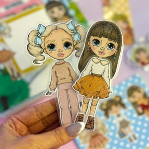 Printable Paper Doll |printable Paper Kit for Kids| Busy Book | Digital ...
