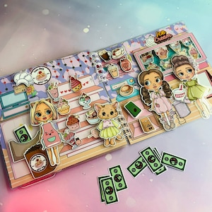 Printable Dollhouse Busy Book & Activities for Kids - Etsy