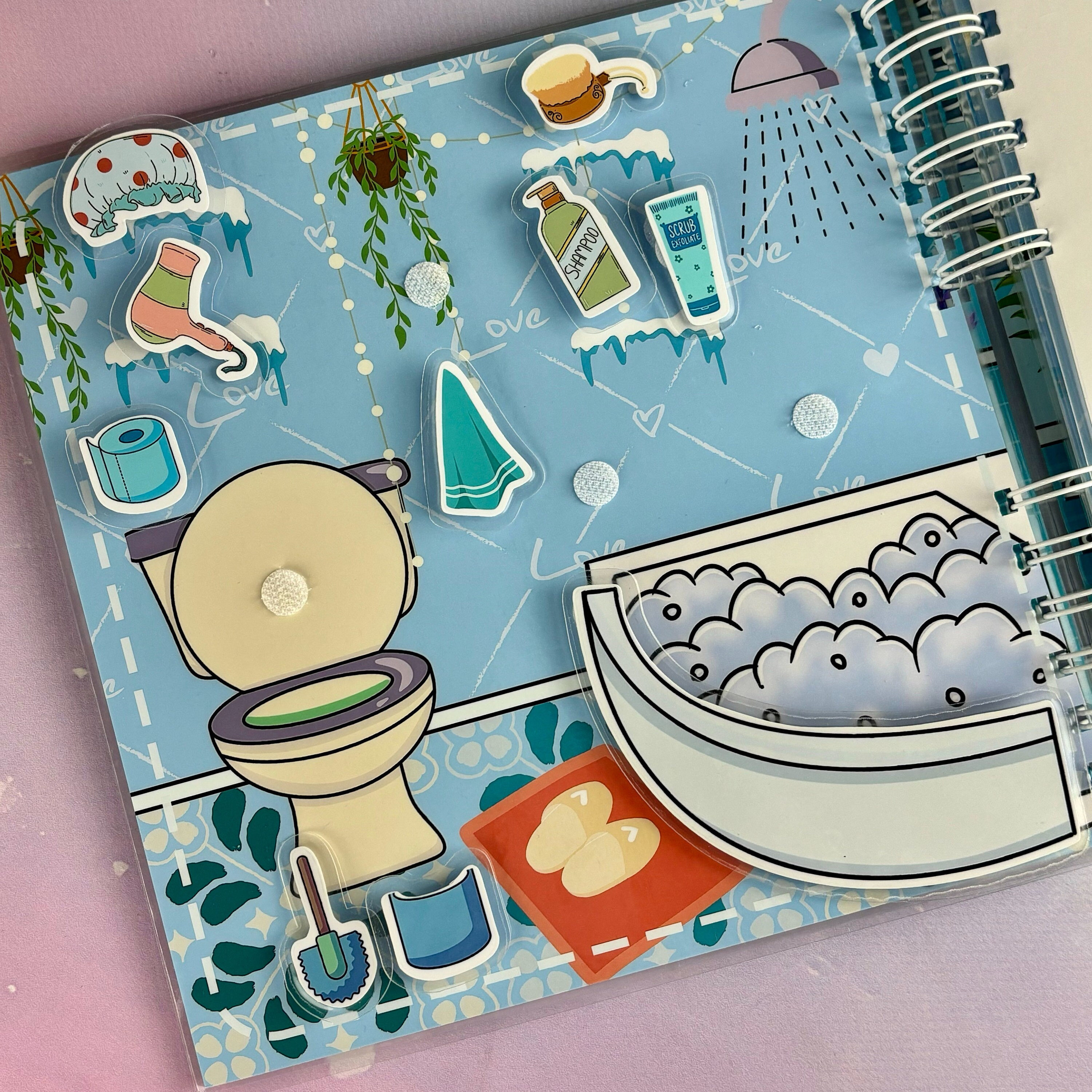 Printable DIY Project ICE Dollhouse With Paper Doll Busy Book ...