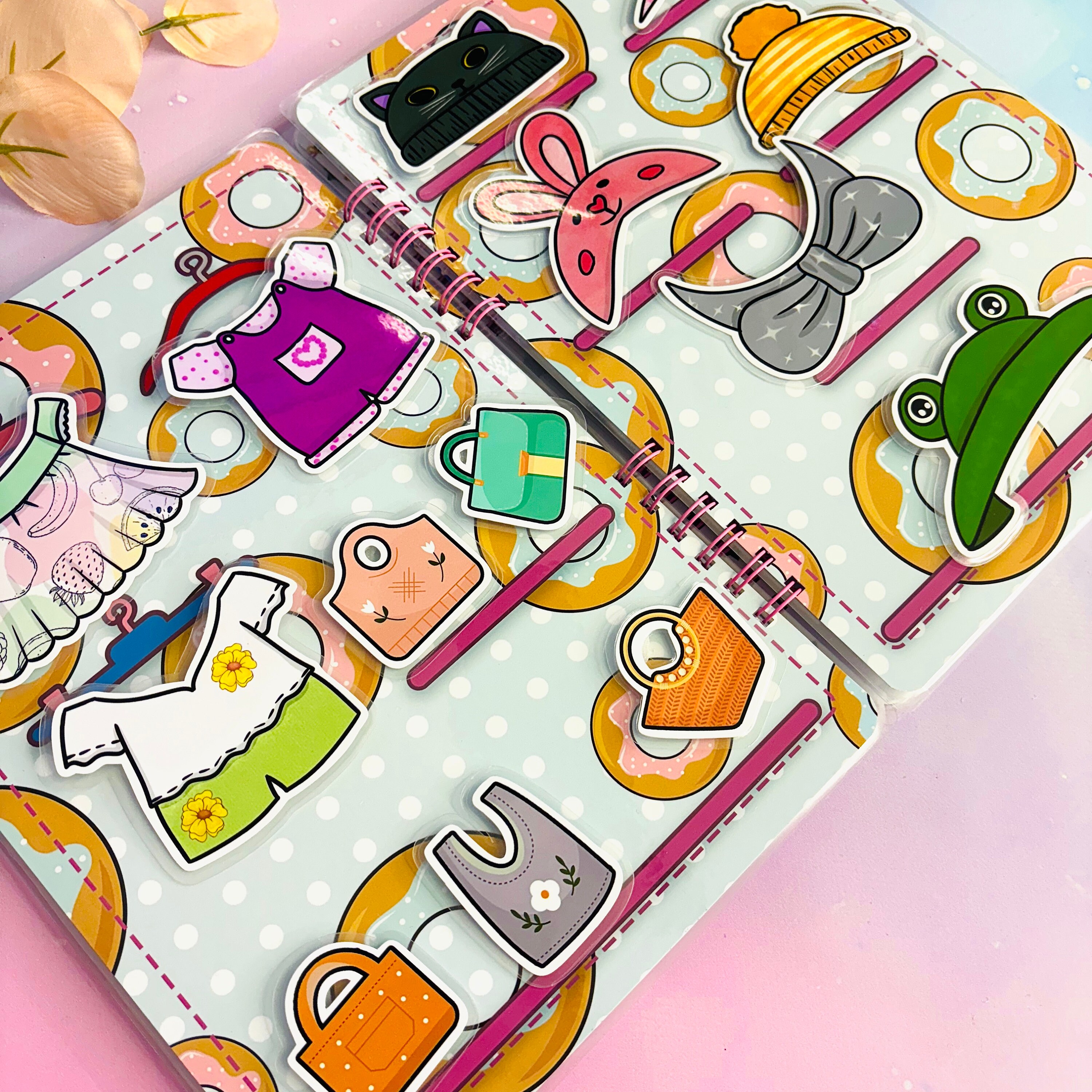 Printable Paper DUCK Dollhouse format A4 Busy Book & Activities for ...