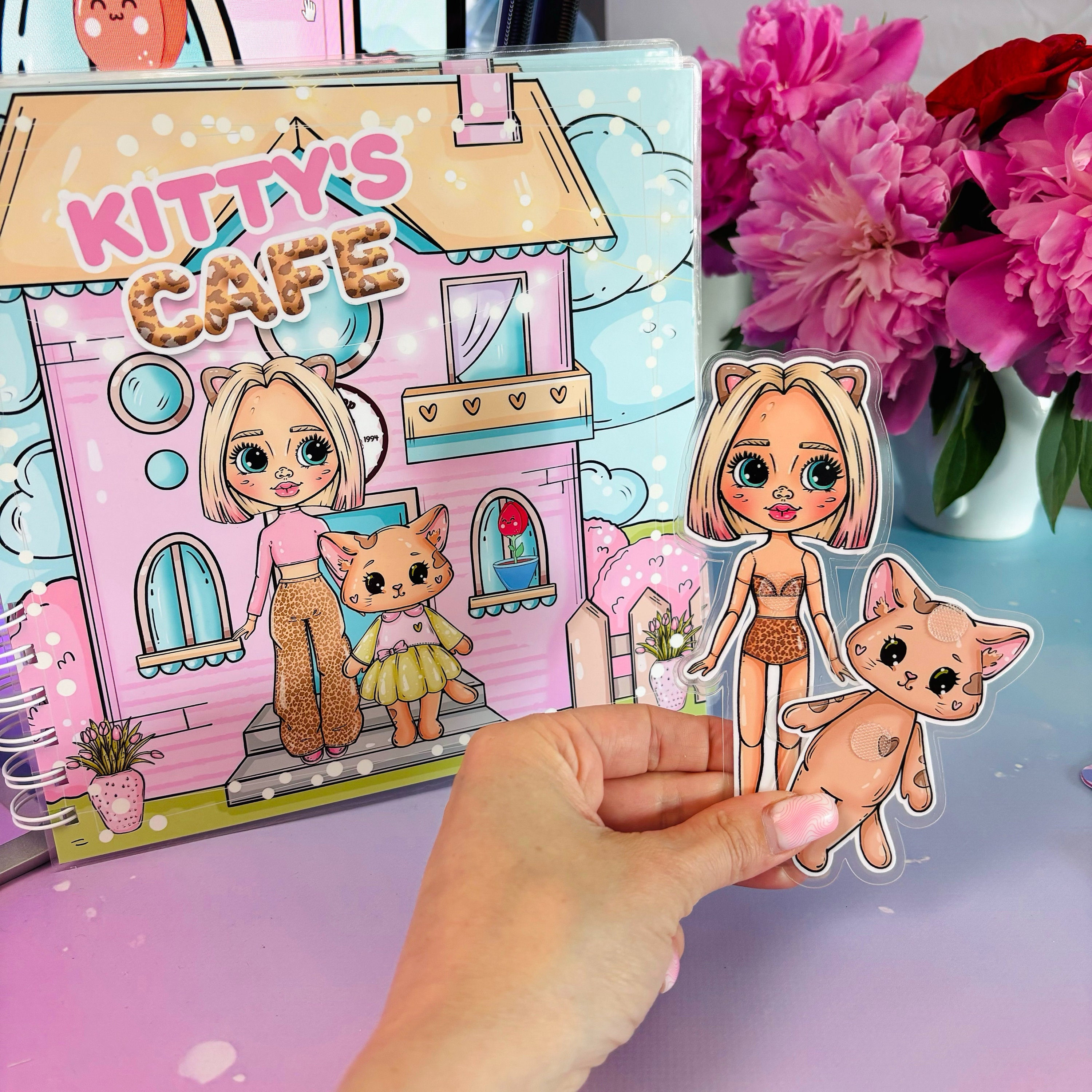 Printable Dollhouse Busy Book & Activities for Kids - Etsy