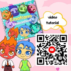 Avatar World Paper Doll: Emotions Busy Book (digital Download) - Etsy