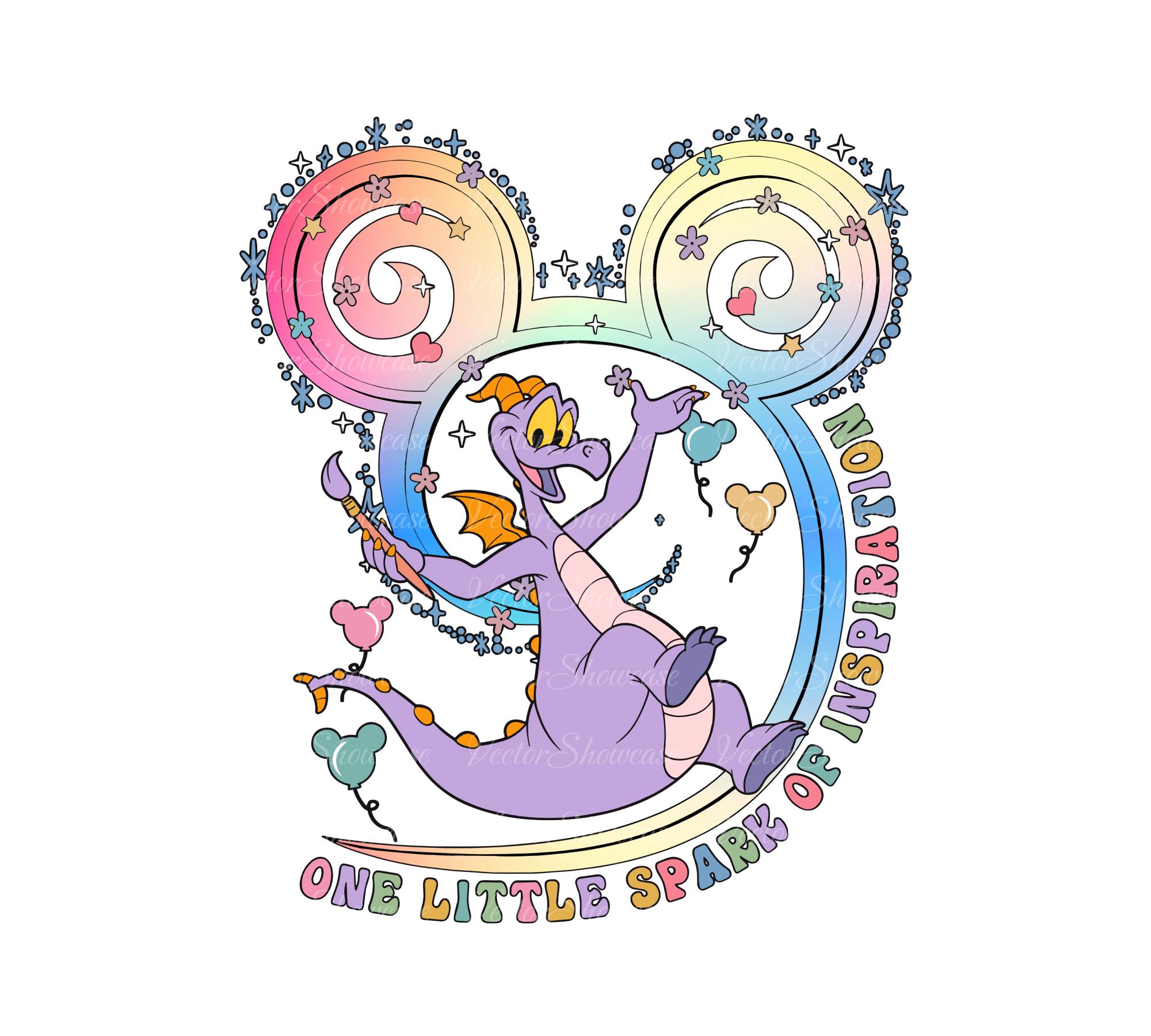 Figment Epcot Png, Figment Png, Retro Figment Png, Figment the Dragon ...