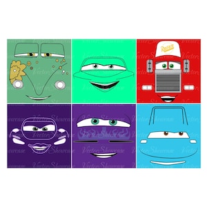 Cars Face Svg, Cars Png,svg for Cricut, Costume Png Svg Lightning ...