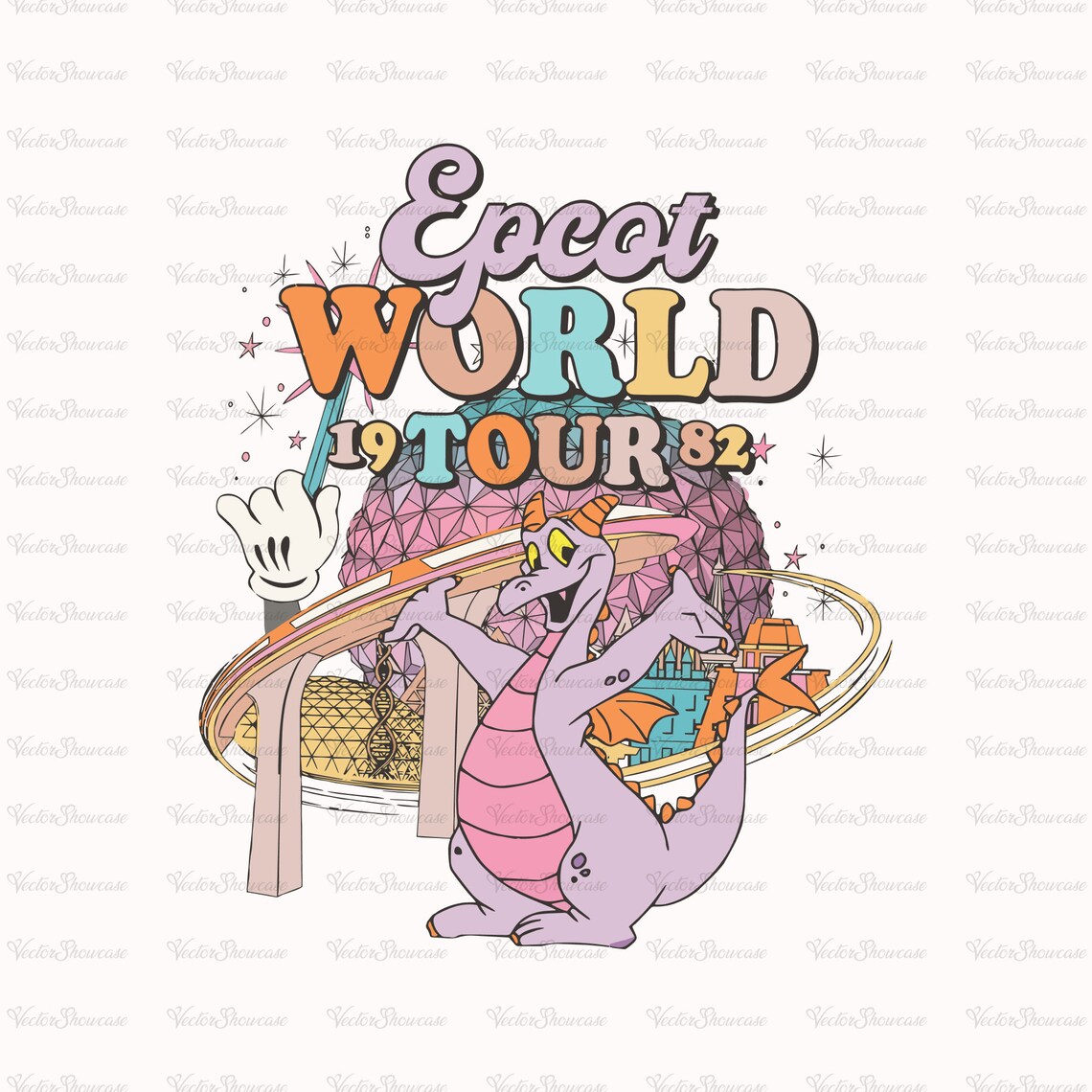 Figment Epcot Png Svg, Figment Png, Retro Figment Png, Figment the ...