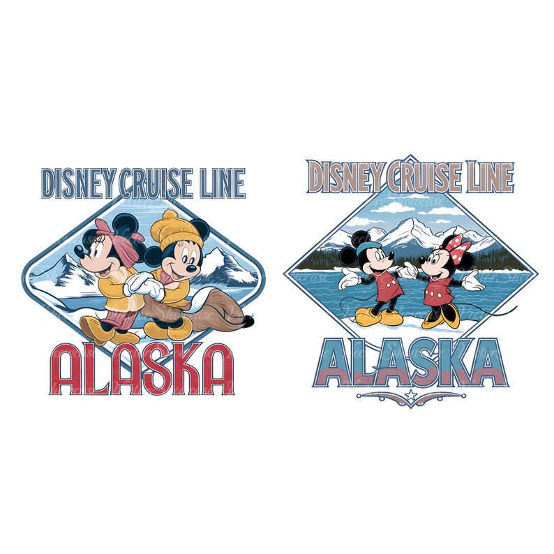 Retro Mouse and Friends Alaska Png, Cruise Line Alaska Wonder Png ...