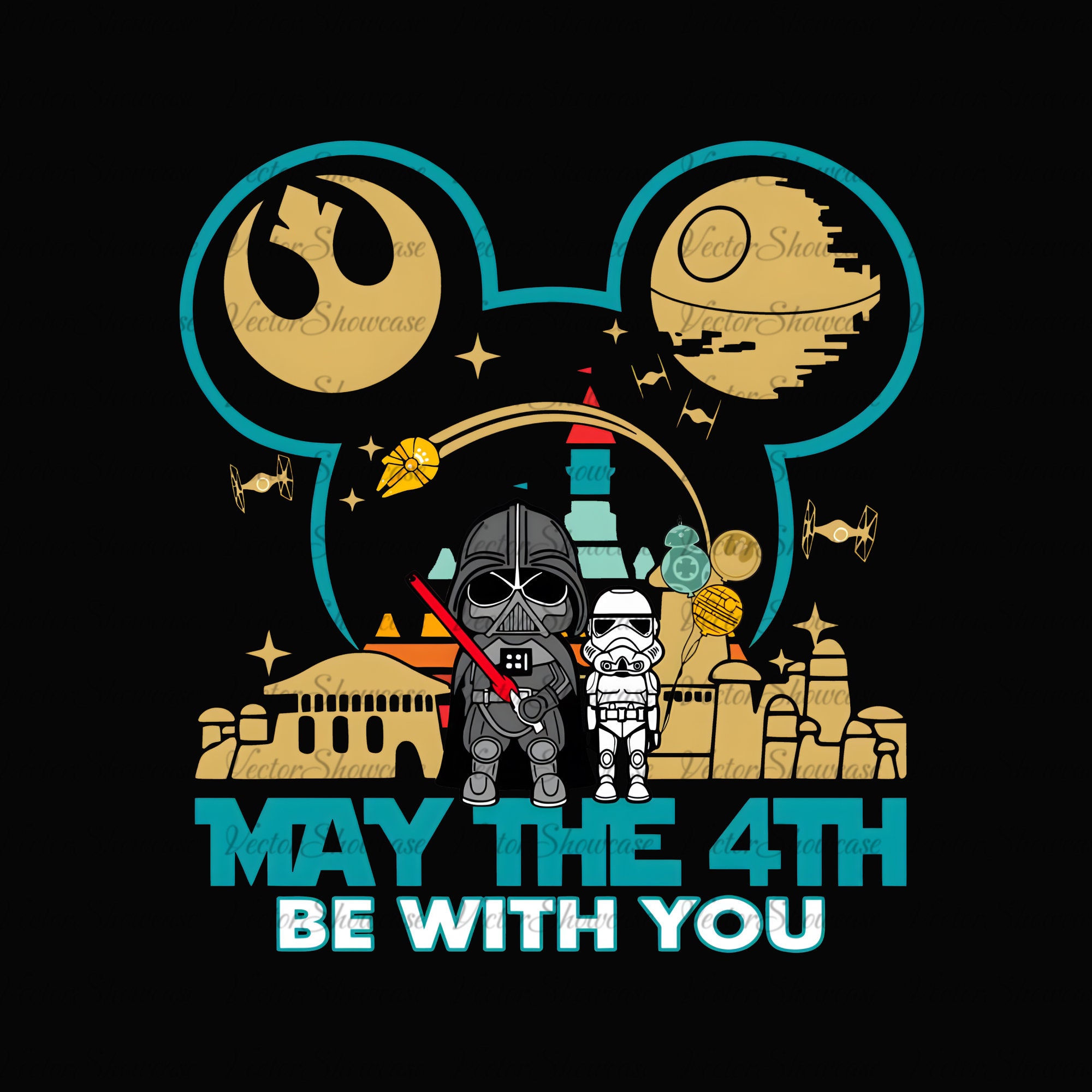 May the 4th Be With You PNG, May 4th, Space Travel Png, Science Fiction ...