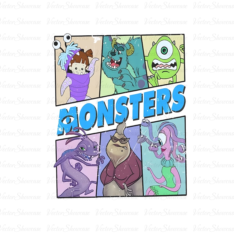 Retro Monsters University Png, Monsters University Png, Monsters ...