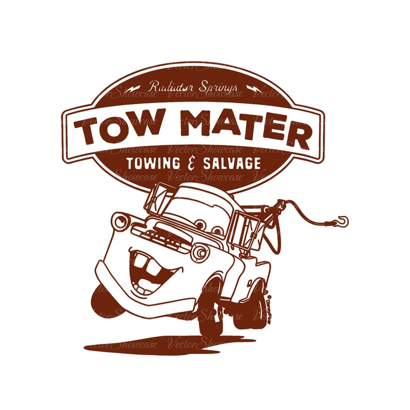 Tow Mater - Etsy