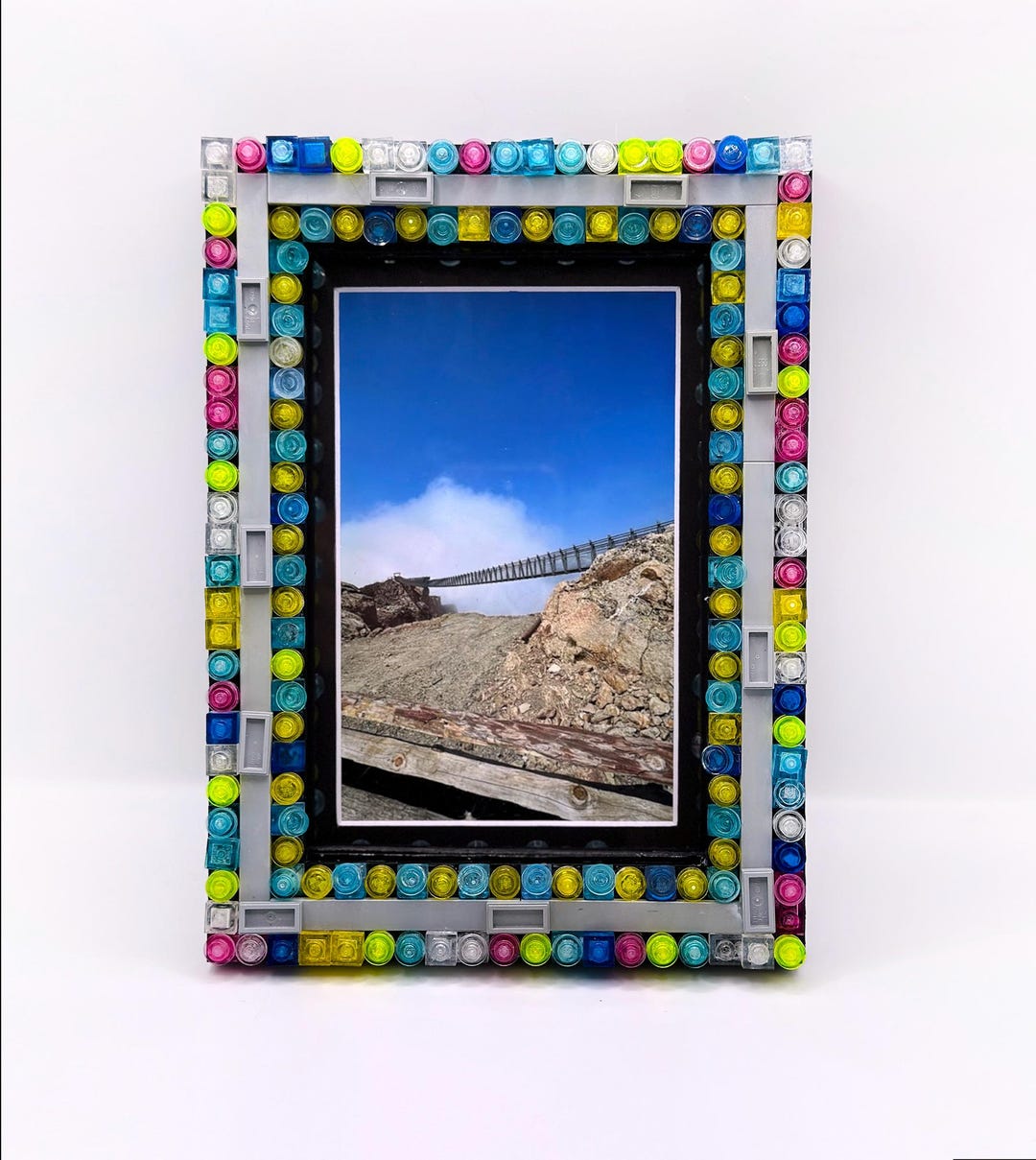 4x6inch Dot Design Lego Brick Photo Frame - Etsy