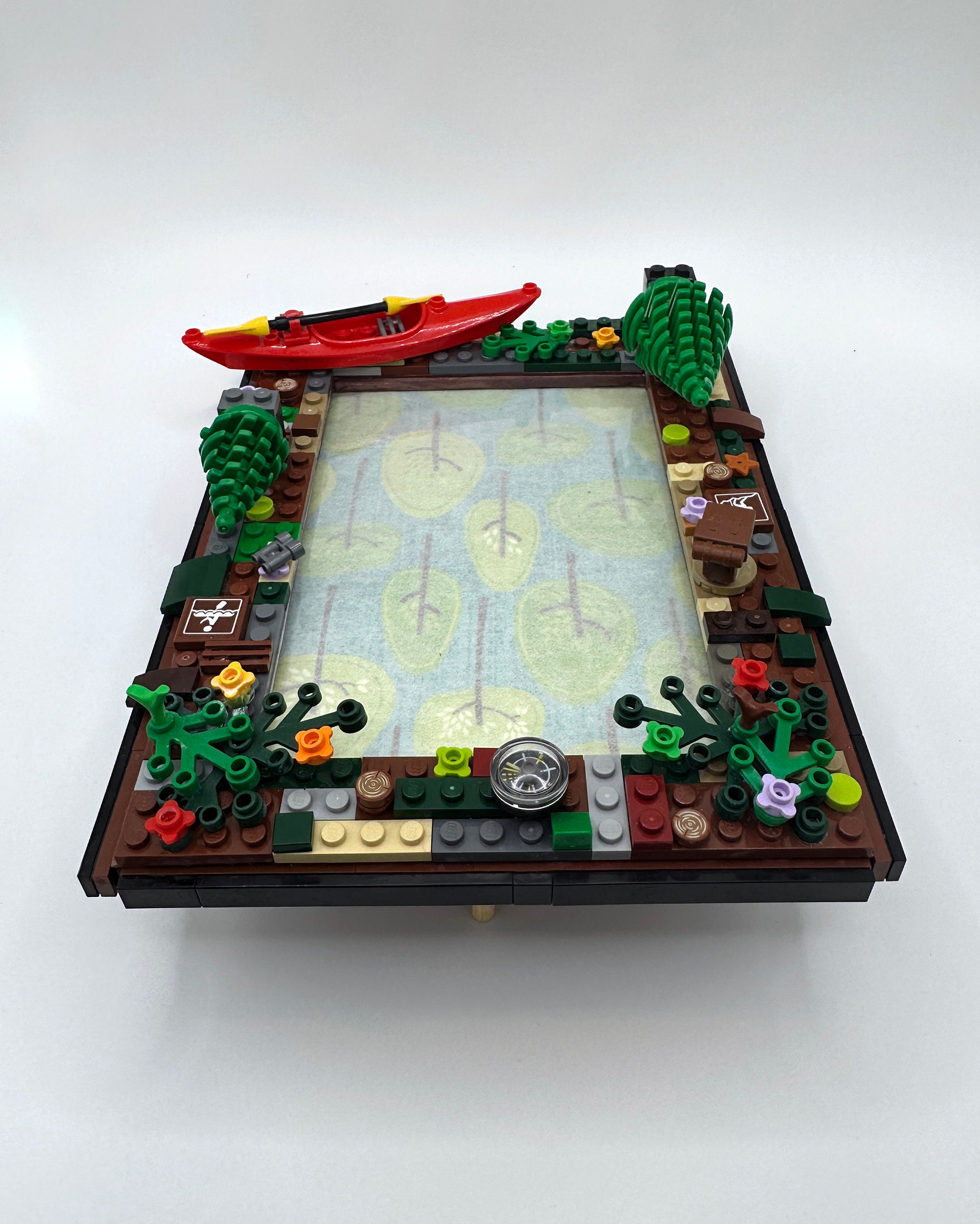 4x6 Outdoors Themed LEGO Photo Frame - Etsy