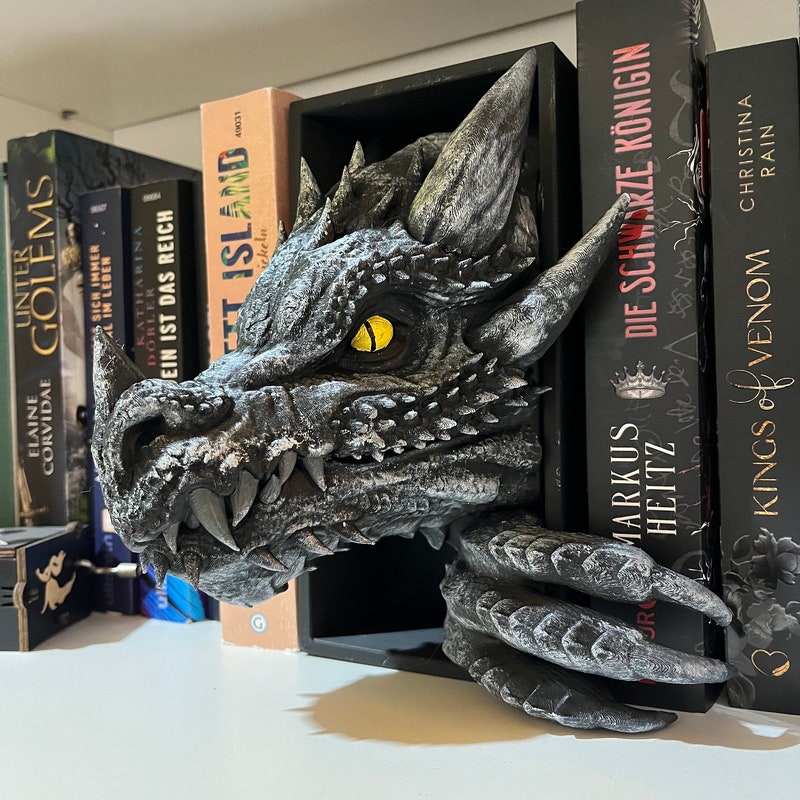 Dragon Bookends - Etsy