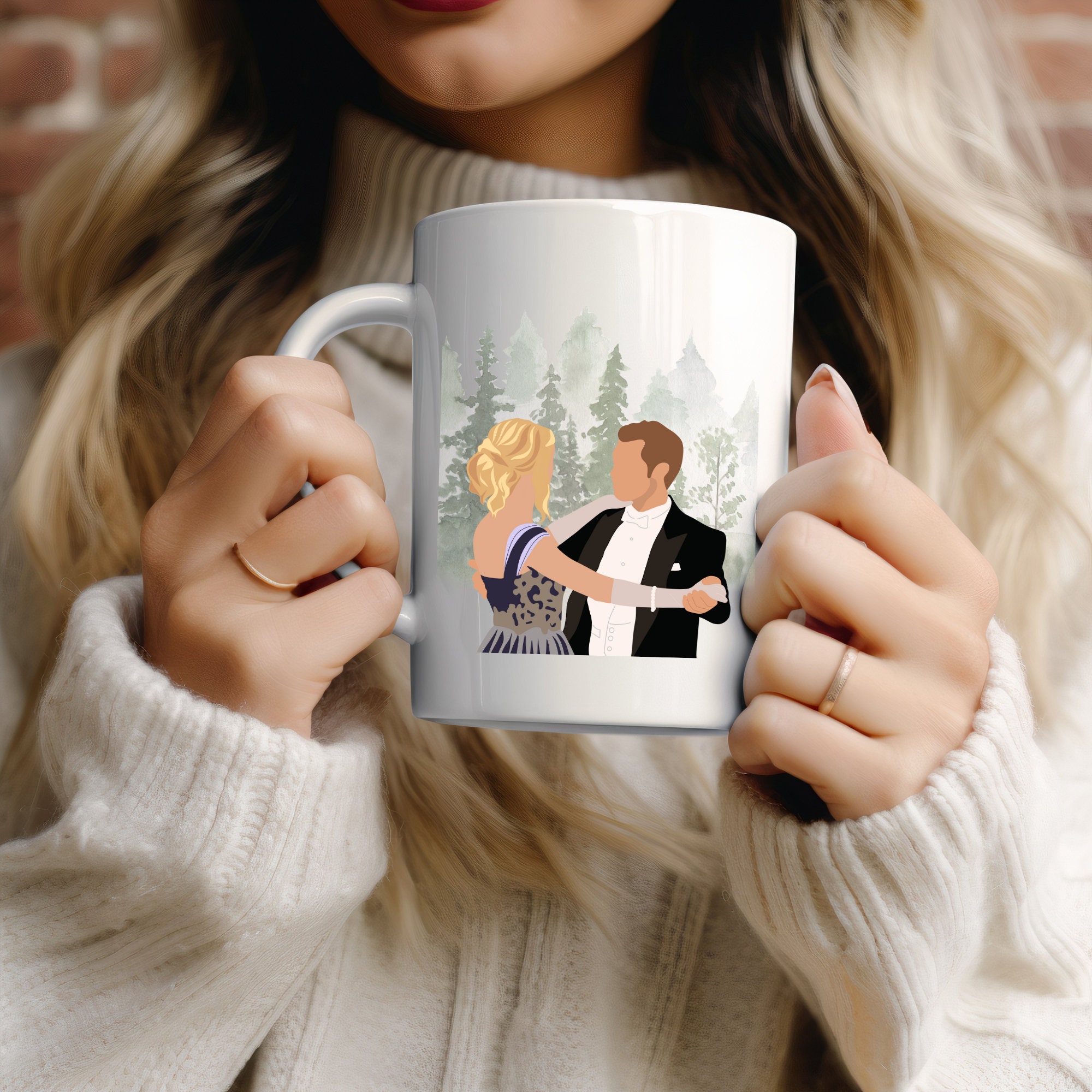Klaus and Caroline TVD Png TVD Png the Originals - Etsy
