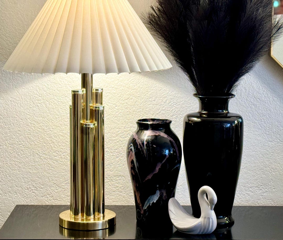 Black Vases Post Modern/paint Splatter Vase/black Glazed Vase/harris ...