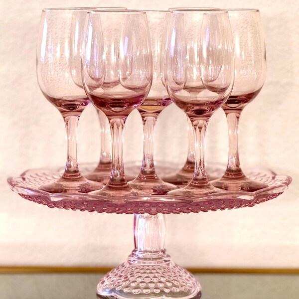 Pink Glassware - Etsy