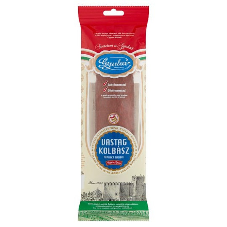Traditional Hungary Gyulai Pick Salami Rákóczi Téliszalámi Paprika ...