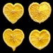 8 Cliparts Lemon Heart Valentine's Day, PNG File, High Quality ...