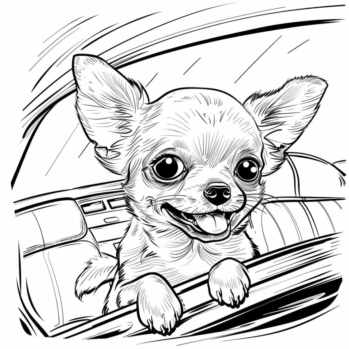 24 Chihuahua Coloring Pages, Printable Chihuahua, Coloring Book ...