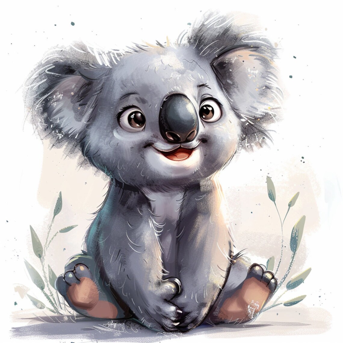 38 Cute Koala Coloring Pages, Printable 68 Kittens, Coloring Book ...