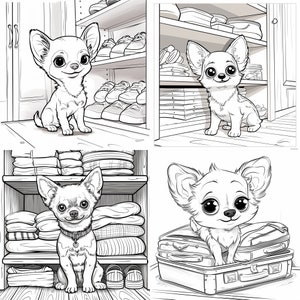 24 Chihuahua Coloring Pages, Printable Chihuahua, Coloring Book ...