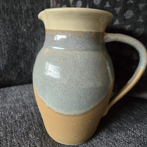 Pottery Pitcher - Etsy
