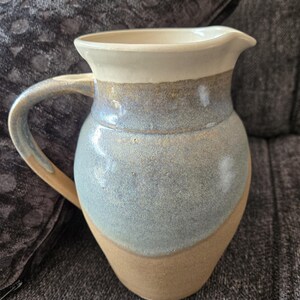 Pottery Pitcher - Etsy