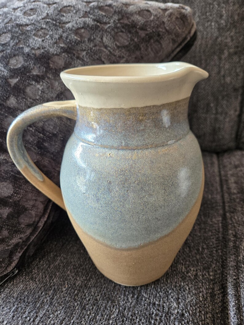 Pottery Pitcher - Etsy