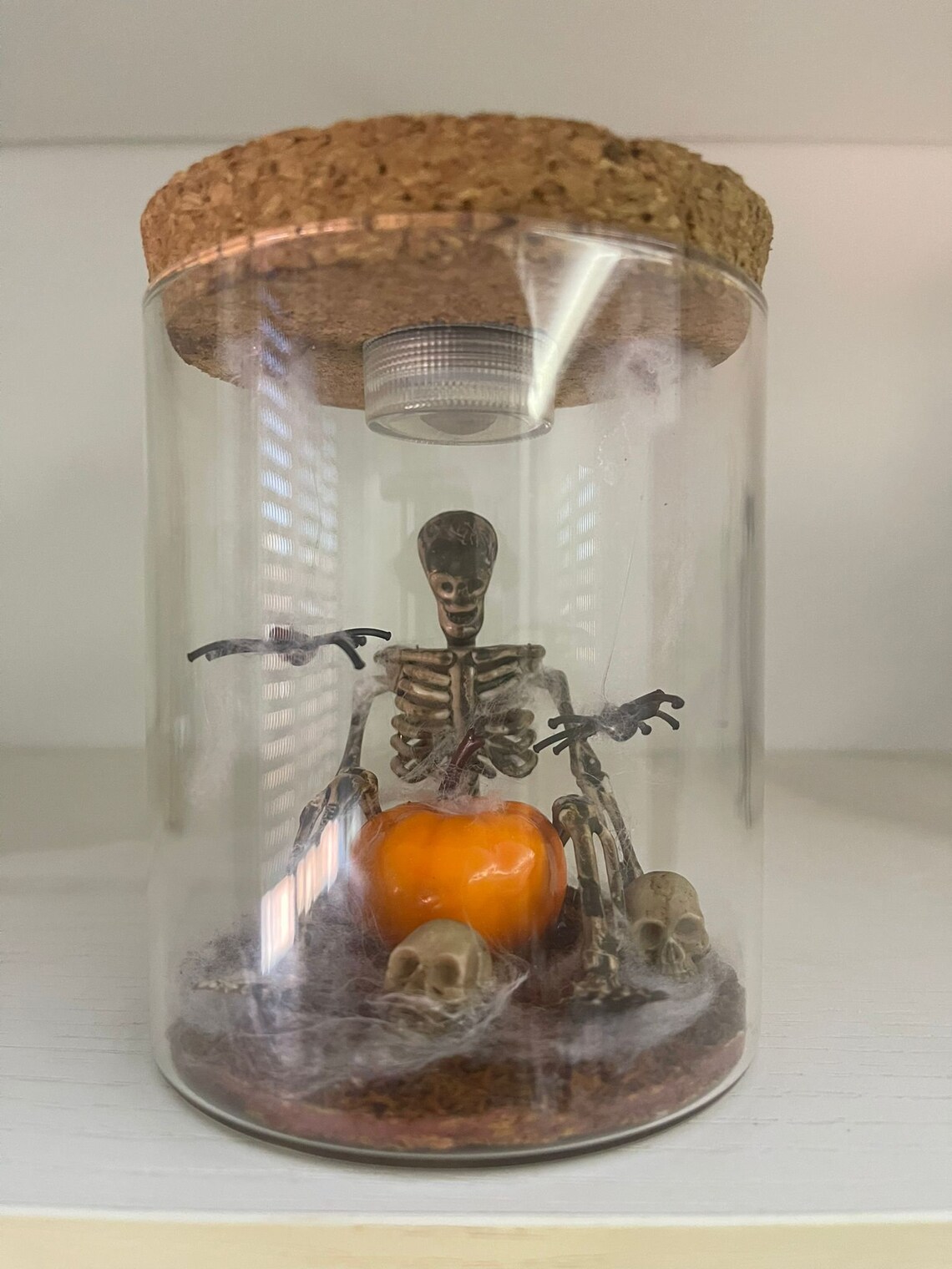 Halloween "haunted" Jar (made in Italy) - Etsy
