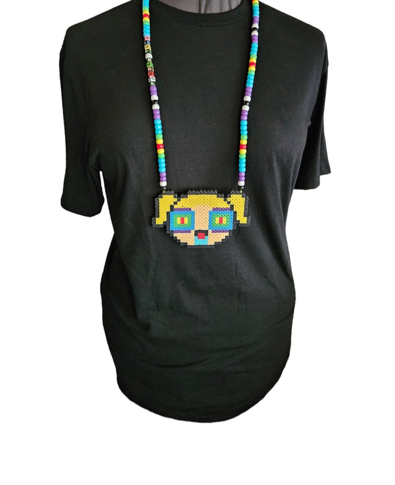 Powdered TUFF Powerpuff Girls Friendship Kandi Necklace Pack(set of 3 ...